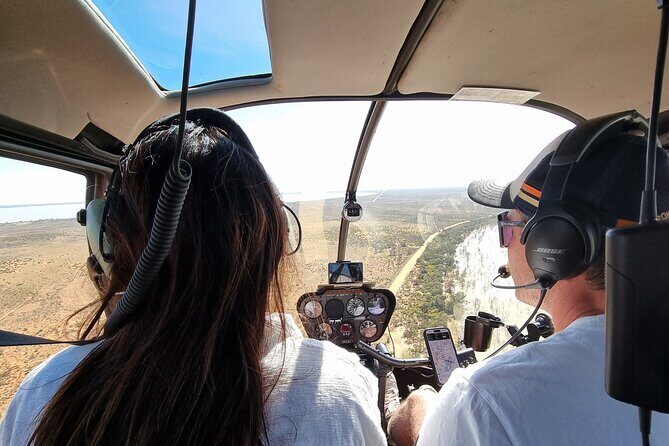 Scenic Helicopter Flight to Menindee Lakes - A Quick Look at the Experience