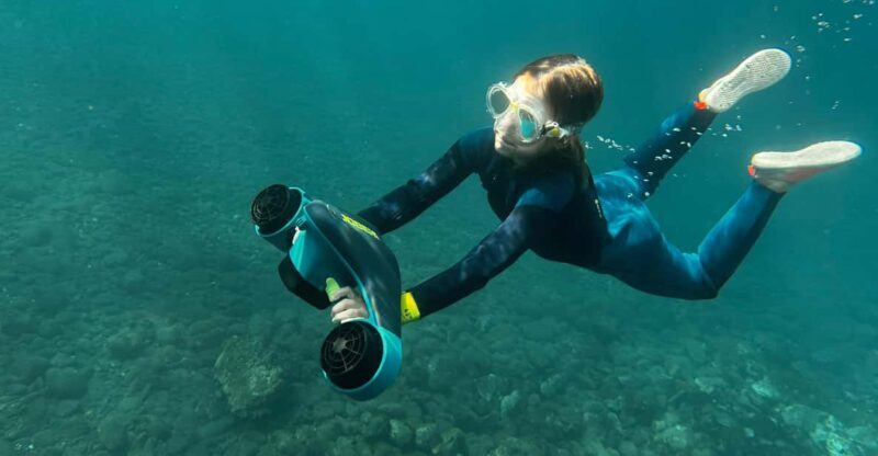 Scooter fun snorcel tour in turtle area - Whats Included and Practical Details