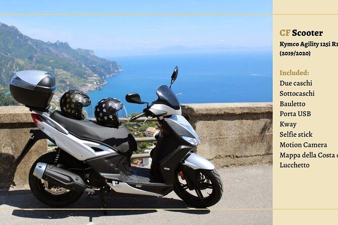 Scooter rental on the Amalfi Coast - Key Points