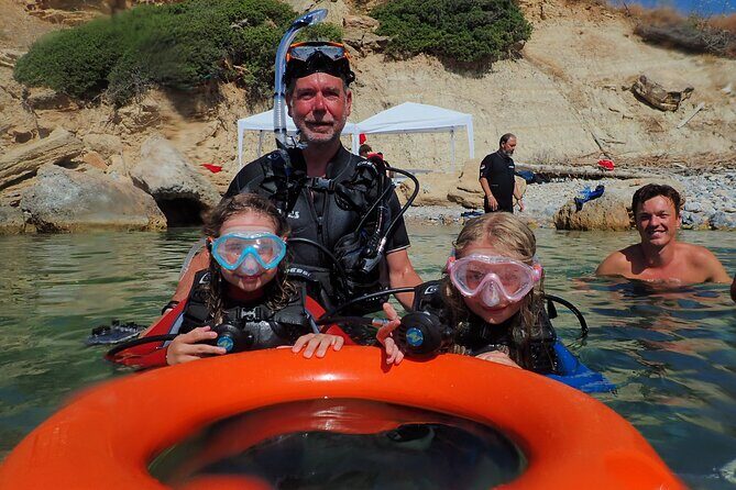 Scuba Diving for Beginner and Experts in Pefkos Lindos - The Experience on Land & in the Water