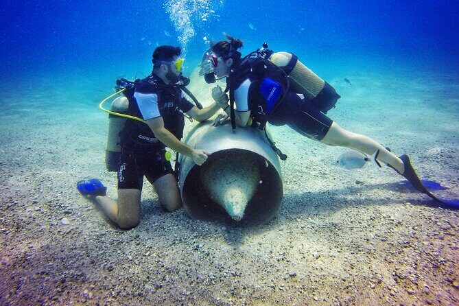 Scuba Diving in MIG-21 wreck - Discovering Albania’s Underwater Treasure: The MIG-21 Wreck Tour