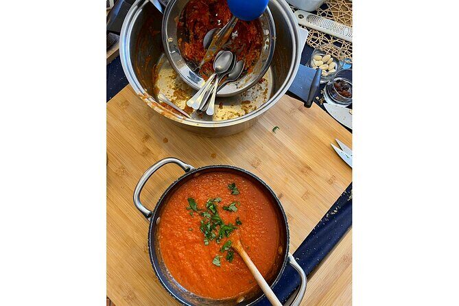 Sea Villa Cefalù: Hands-on 4-Course Pasta Cooking Class & Wine - Key Points