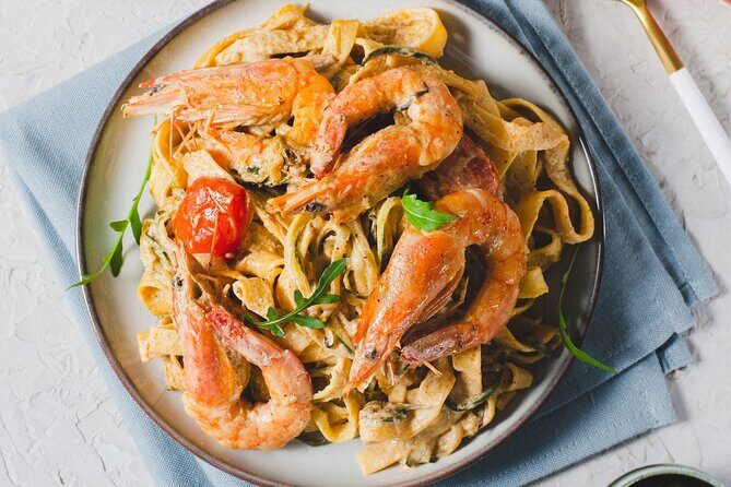 Seafood & Handmade Pasta Class in Central Philadelphia (4-Course) - Key Points