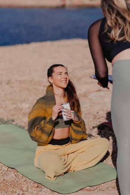 Secret Cove Yoga and Cava Experience in Ibiza Crystal Waters - Discovering the Secret Cove Yoga and Cava Experience in Ibiza’s Crystal Waters