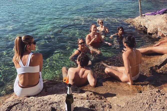 Secret Cove Yoga and Crystal Waters Experience in Ibiza - The Coastal Walk and Cliff-Edge Yoga