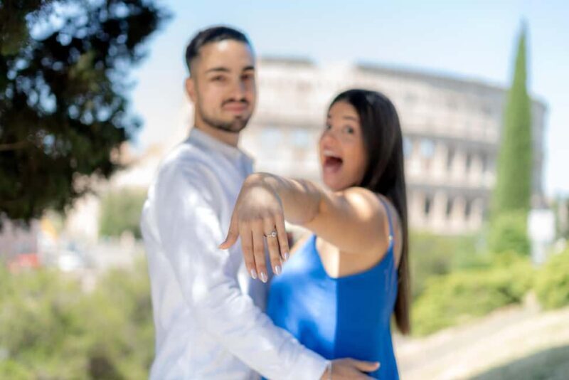 Secret Proposal Photoshoot in Rome + Reel - Key Points