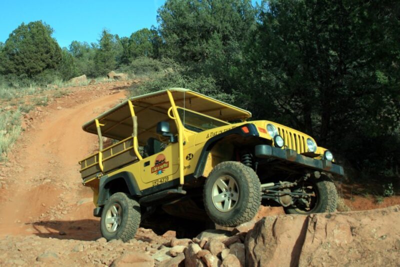 Sedona: PRIVATE Extreme Diamondback Gulch 4x4 Jeep Tour - Key Points