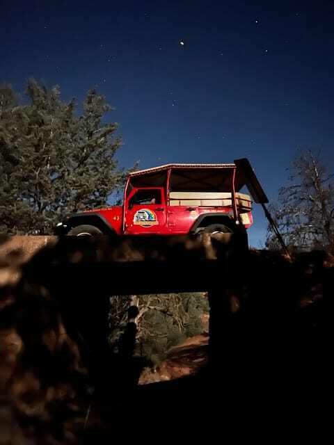 Sedona: PRIVATE Majestic Full Moon Night Time Jeep Tour - What to Expect: A Typical Night