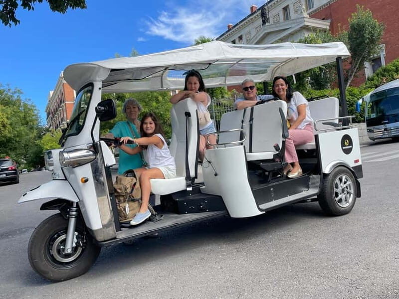 "See Madrid Differently: A Premium Private Tuk Tuk Ride" - FAQ