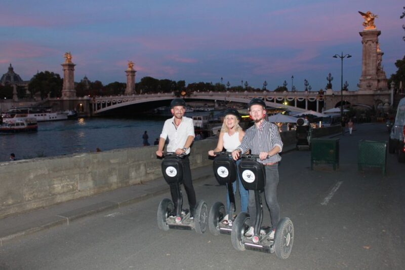 Segway private tour Lights of Paris - FAQ