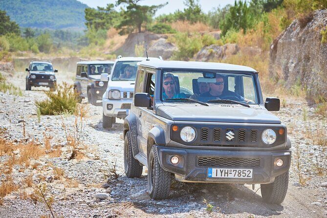 Self drive 4x4 Jeep Safari - Pick ups in the North - The Allure of a Self-Drive Jeep Safari in Rhodes