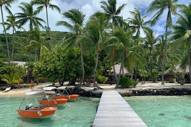 Self-drive Bora Bora Boat Rental - Key Points