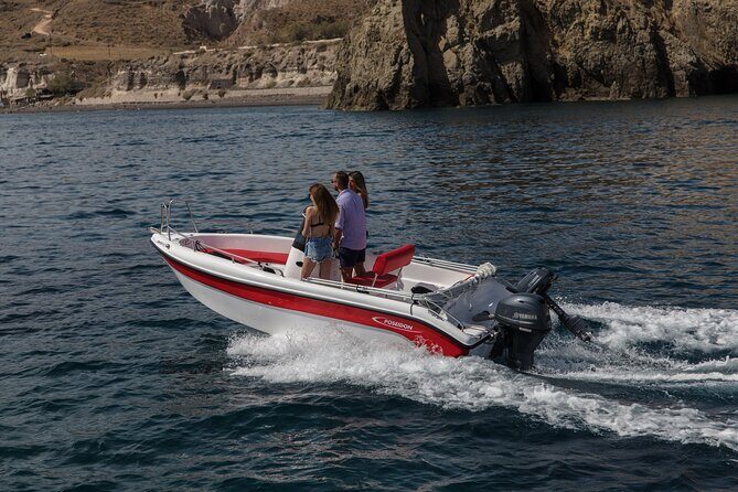 Self-Drive License-Free Boat Rental in Santorini from Vlichada - FAQs