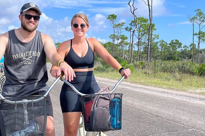 Self-Guided E-Bike or Cruiser Bike Tour of St. Andrews State Park - The Flexibility and Pace of the Tour