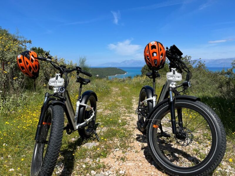 Self-guided Electric Fat Bike Tours and Rentals North Corfu - Key Points