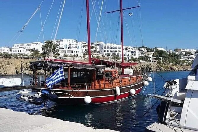 SEMIPRIVATE GALATEA tour Antiparos-Blulagoon-Despotiko-FREE DRINK - The Itinerary in Detail