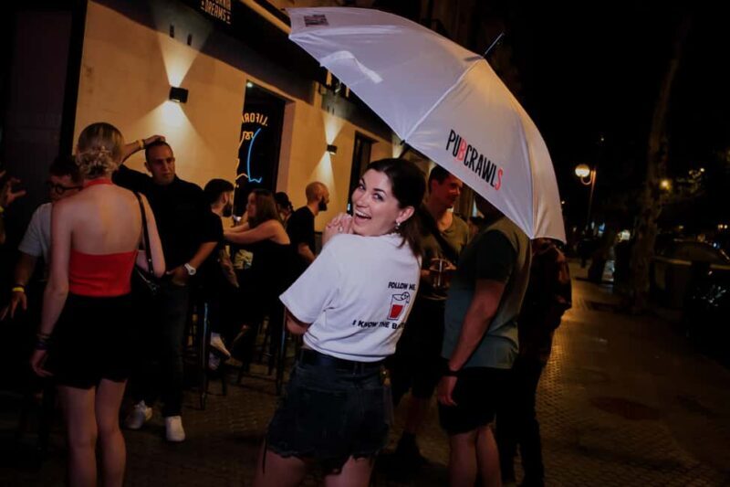 Seville: 3 Bars Pub Crawl + VIP Club Entrance & 3 Free Shots - Key Points