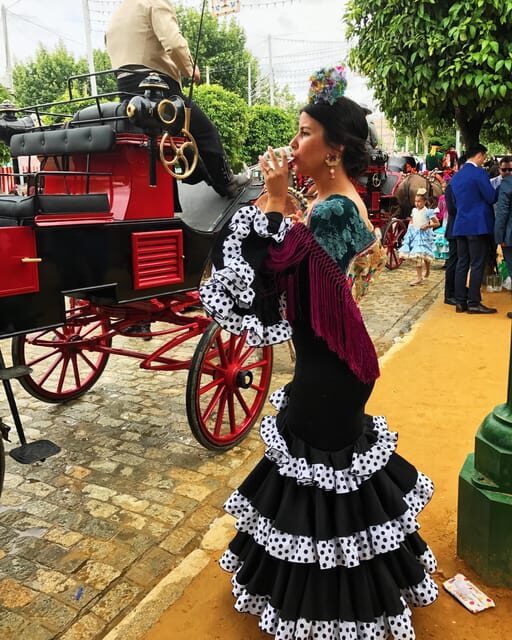 Seville: April Fair Guided Walking Tour with Tapas & Drinks - Key Points