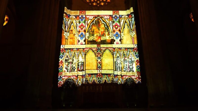 Seville: Cathedral of Seville Guided Night Tour & Light Show - Key Points