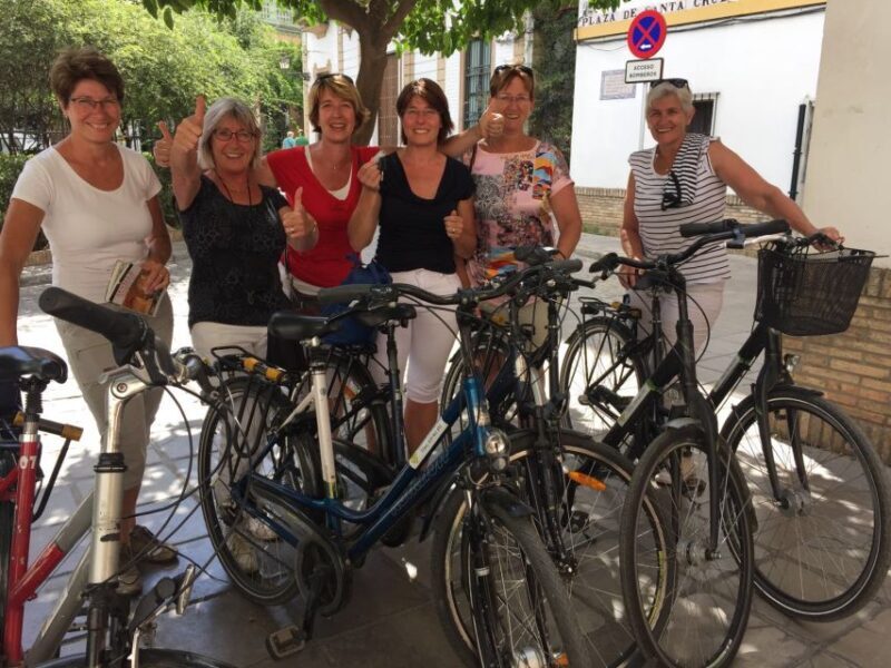Seville: Relaxing Electric Bike tour with Tour Guide - Exploring the Historic Barrio Santa Cruz