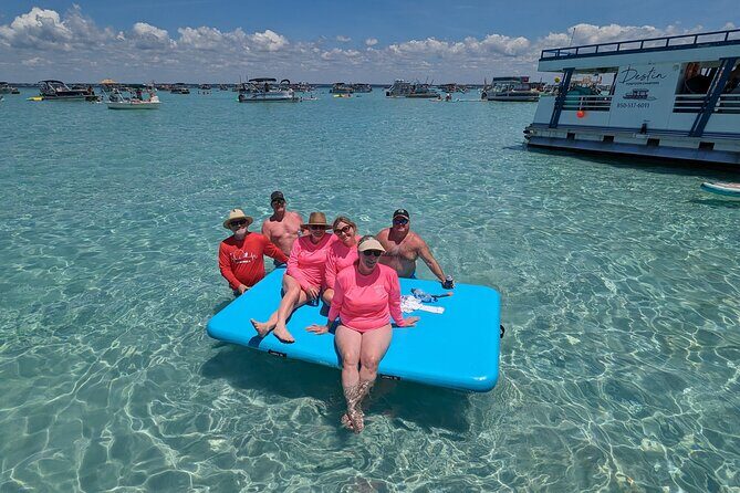 Shared Group Crab Island 4 Hour Tiki Excursion Destin FL - A Detailed Look at the Crab Island Tiki Boat Tour  