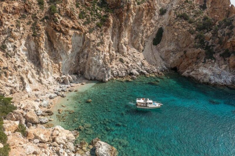 Shared Sunset Cruise from Pollonia to Polyaigos - Key Points