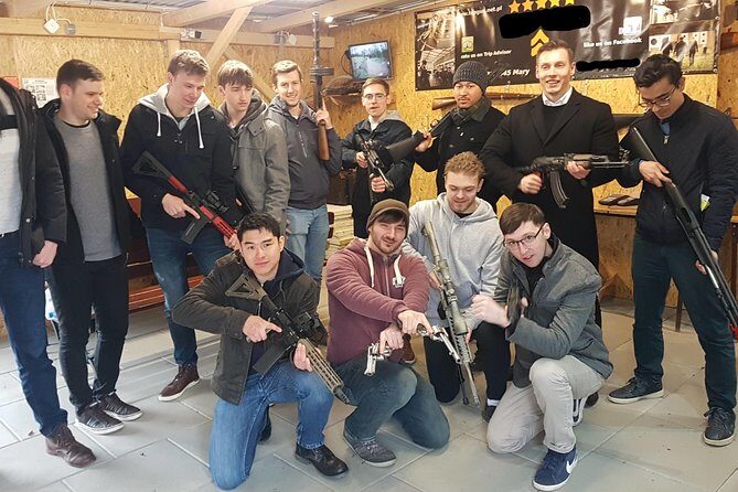 Shooting Krakow+REAL GUN+priv round trip transfer from your hotel - Key Points