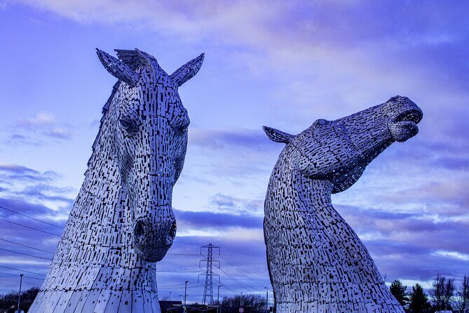Shore Excursion from Greenock: Glasgow, Kelpies, Falkirk Wheel - Key Points
