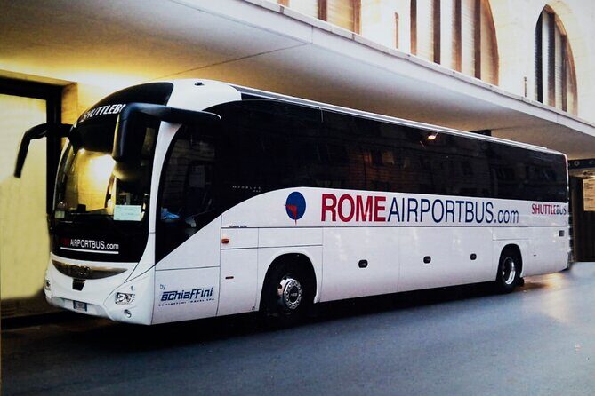 Shuttle Bus between Fiumicino Airport (FCO) and Rome center (Termini) - Key Points
