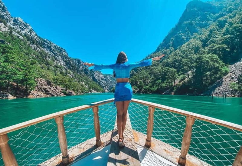 Side/Alanya: Green Canyon Boat Trip w/Unlimited Soft Drinks - Key Points