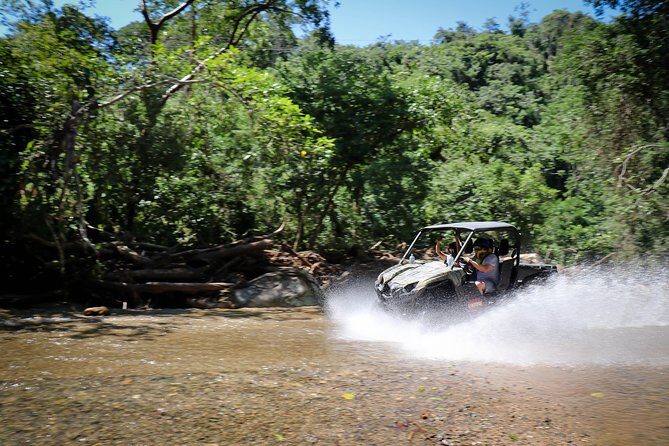 Side by side/rzr in the mountain, waterfull and tequila tasting - Optional Lunch and Additional Stops