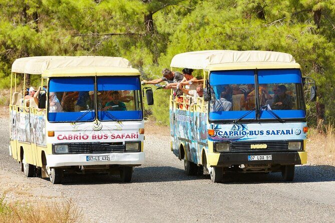 Side Cabrio Bus Tour With Green Lake And Manavgat Waterfall - What to Expect from the Itinerary