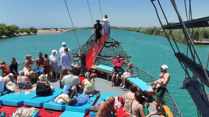 Side: Dolphin Boat Tour With Lunch Foam party Swimming - An Overview of What You Can Expect