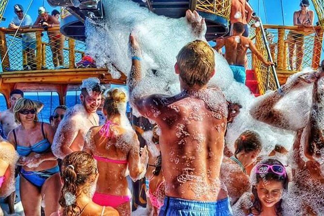 Side: Dolphin Island Boat Tour with Foam Party and Lunch - Introduction
