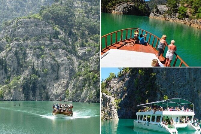 Side / Manavgat : Green Canyon Boat Trip w/ Lunch & Soft Drinks - The Itinerary in Detail