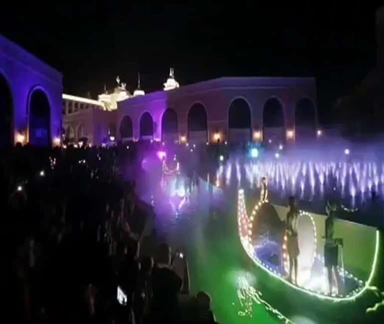 Side: Night Shows at The Land Of Legends with Transfer - Key Points  