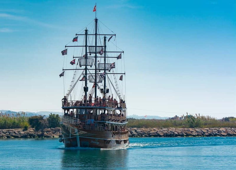 Side: Pirate Boat Trip with Lunch & Swimming Stops - Key Points