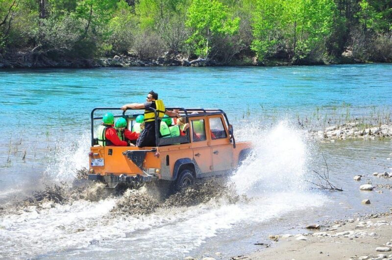 Side&Alanya:Rafting,Jeep,Quad/Buggy Safari/Zipline wLunch - The Key Benefits for You