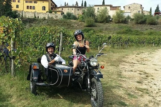 Sidecar tour in Florence and Chianti with wine tasting and lunch - Key Points
