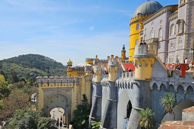 Sintra, Pena Palace, Quinta da Regaleira & Cascais Group Tour - Pena Palace: A Fairytale Fortress