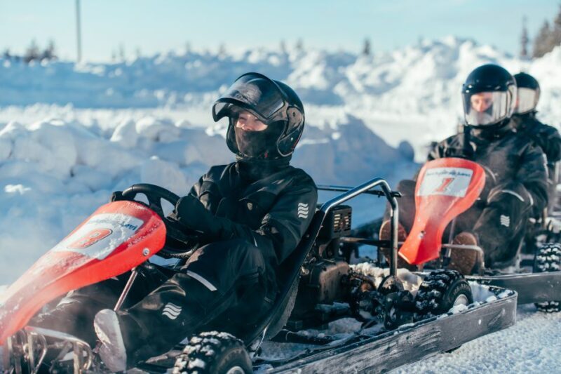 Sirkka: Levi Ice-Karting Experience with Optional Transfer - Getting a Feel for the Experience  