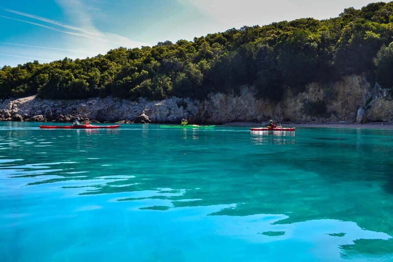 Sivota-Blue Lagoon: Sea Kayaking Tour with Snorkeling - Visiting the Sea Cave of Papanikolis