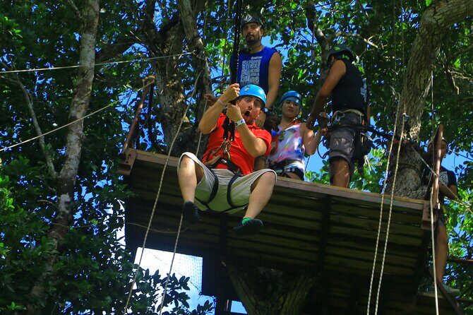 Sky Trail: Sky Bike, Tarzania, Bungee Swing & Zip Line with lunch - The Activities in Detail