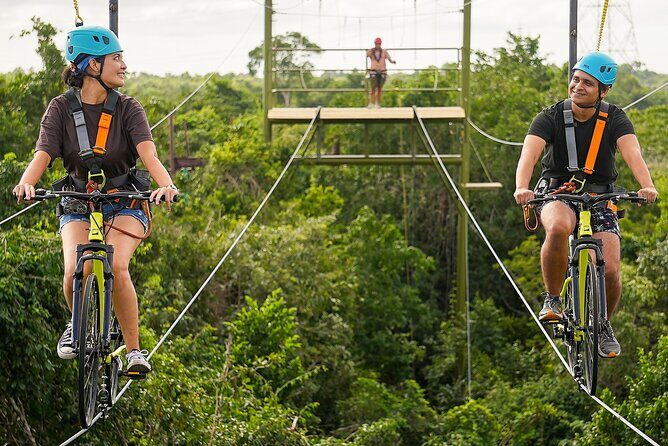 Sky Trail: Sky Bike, Tarzania, Bungee Swing & Zip Line with lunch - Who Should Consider This Tour?