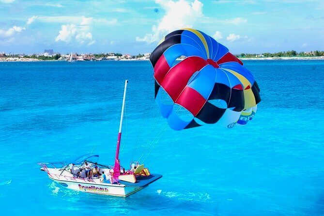 Skyrider Parasailing from Playa Mujeres, Cancún - Key Points