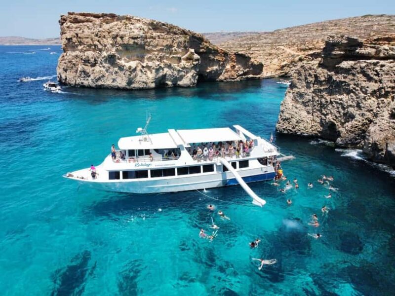 Sliema: Cruise to Comino, Crystal Lagoon, and Blue Lagoon - Key Points