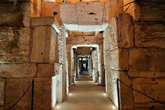 Small Group Colosseum Underground and Arena Floor Guided Tour - Key Points