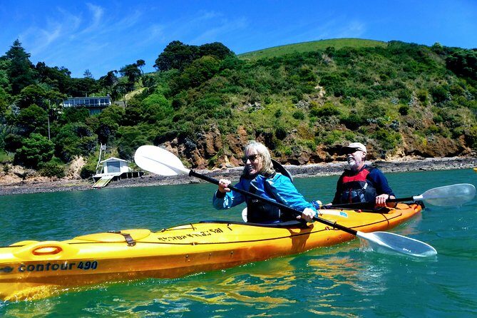 Small group guided sea kayaking in Akaroa marine reserve - Discovering the Akaroa Marine Reserve by Kayak