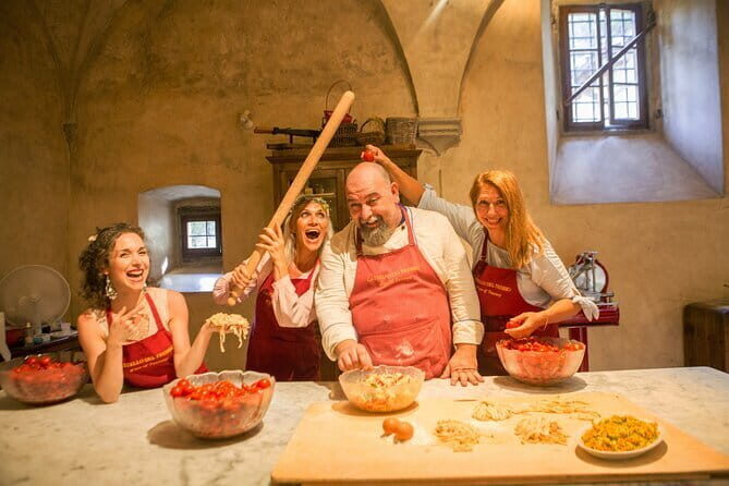 Small Group Pasta Making Class Wine Tasting in a Tuscan Castle - Authentic Tuscan Cooking and Wine Tasting at a 900-Year-Old Castle