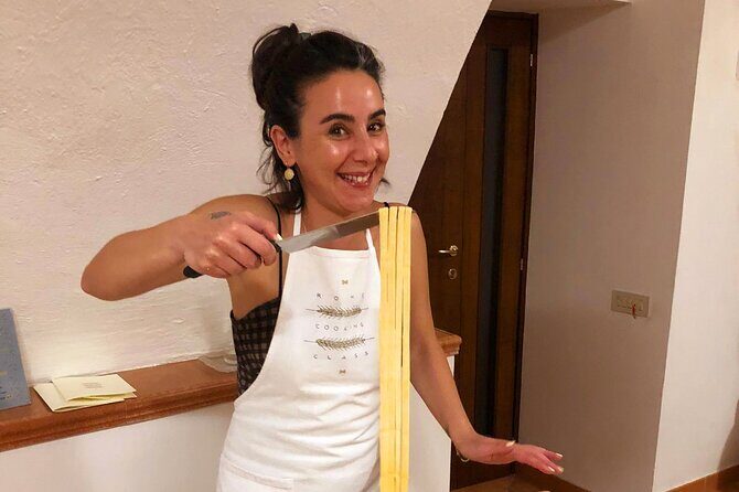 Small-Group Pasta Making steps from the Vatican Museums - Engaging Pasta Experience Near the Vatican